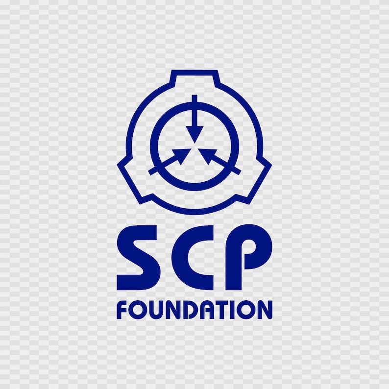SCP Foundation Logo Stacked Die Cut Decal Sticker Two Sizes Available ...