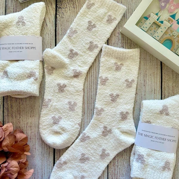 Embroidered Mouse Sock - Etsy