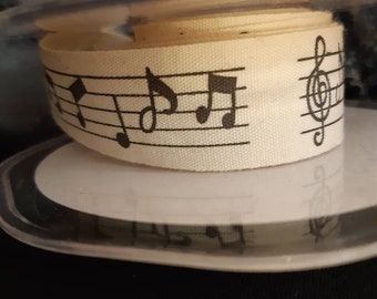 Music Note Ribbon | Etsy UK