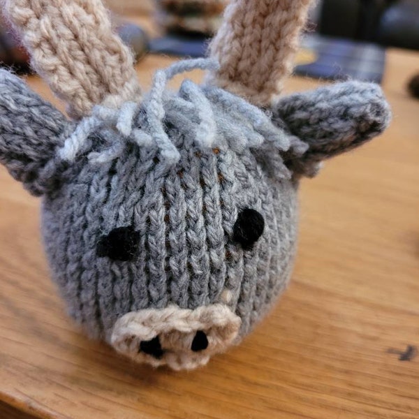 Highland Cow Knitting Patterns - Etsy UK