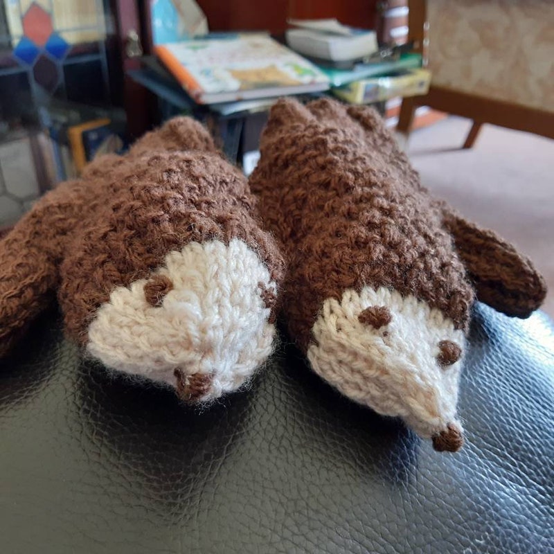 Hedgehog Mittens - Etsy