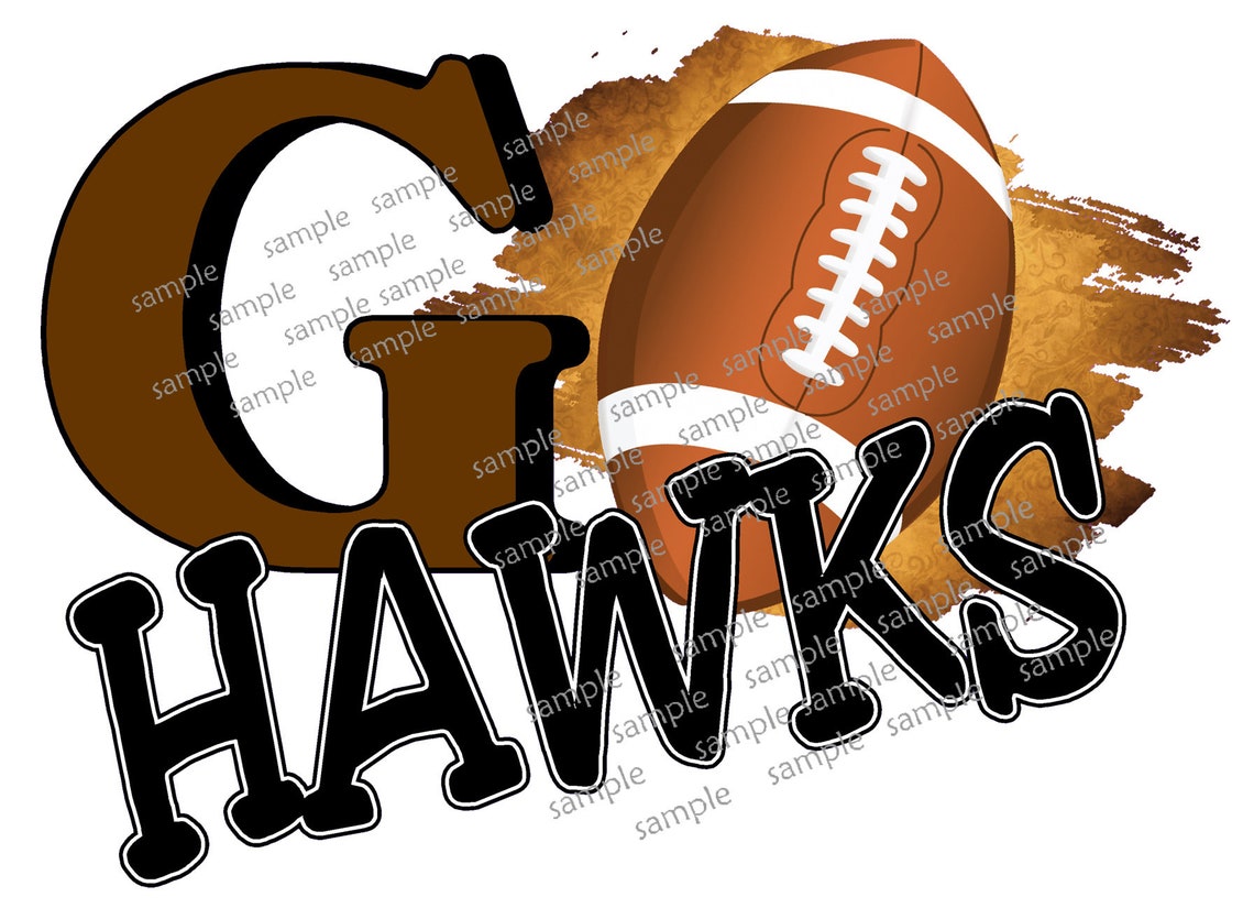 Go Hawks Png Football Shirt Png Sports Team Png Sports | Etsy