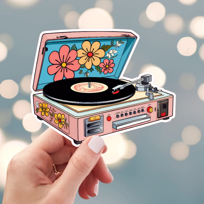 Record Stickers - Etsy