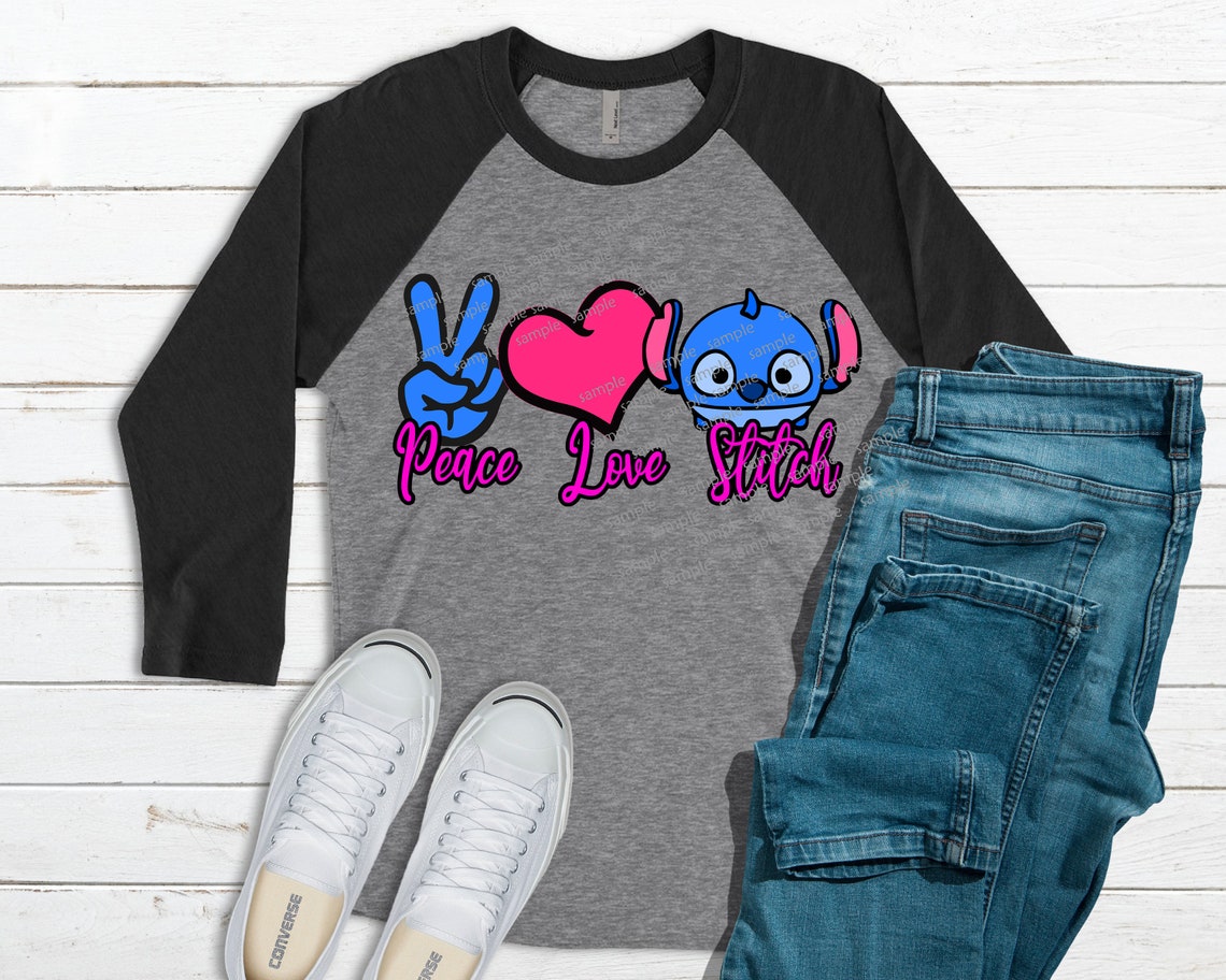Peace Love Stitch SVG Digital Download Png Sublimation Art | Etsy Peace Love Stitch SVG Digital Download Png Sublimation Art | Etsy