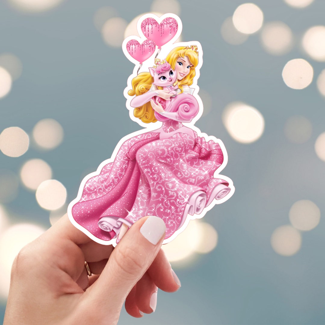 Princess Aurora Sticker, Sleeping Beauty Sticker, Princess Sticker ...