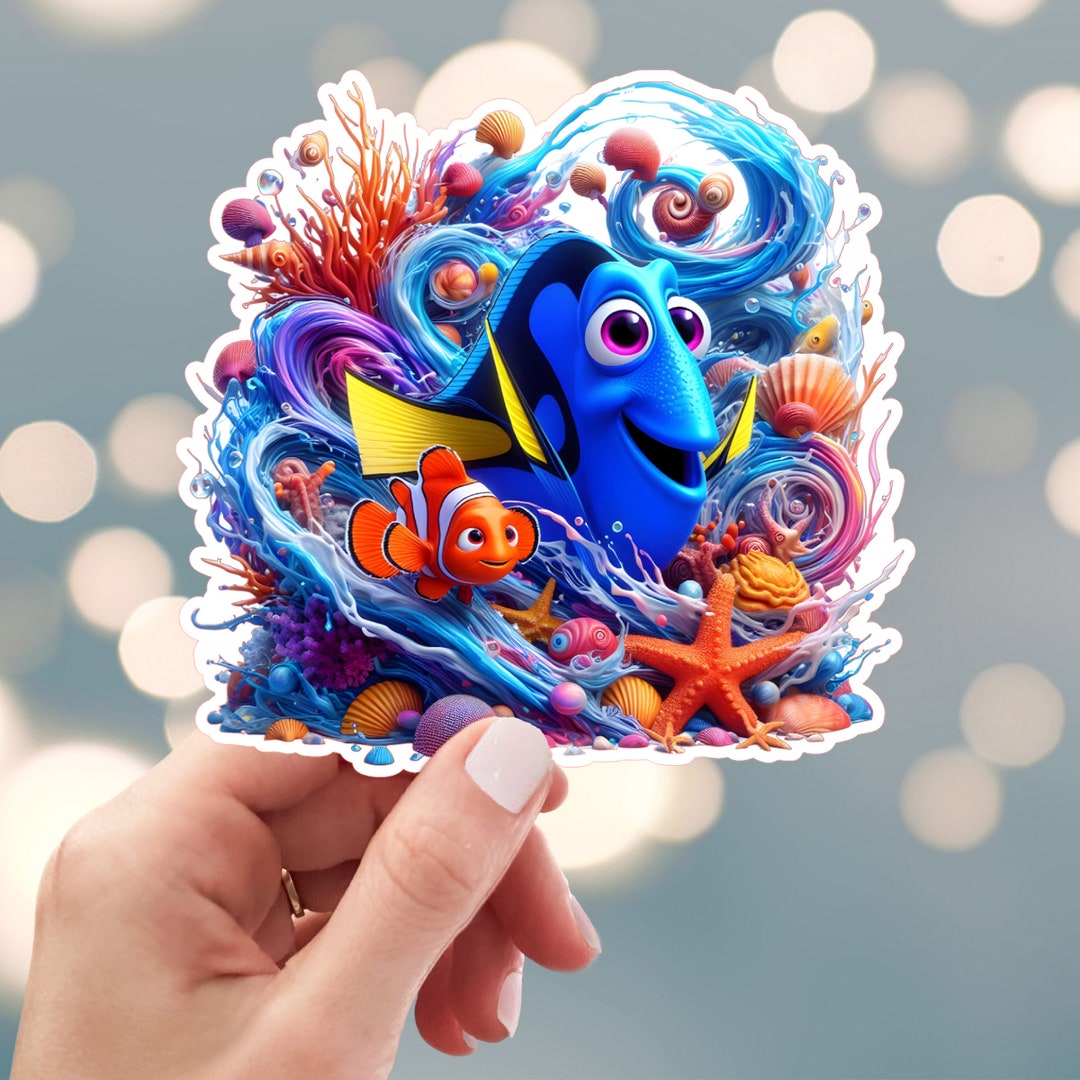 Finding Dory Sticker, Finding Nemo Sticker, Starfish Sea Sticker, Under ... Finding Dory Sticker, Finding Nemo Sticker, Starfish Sea Sticker, Under ...