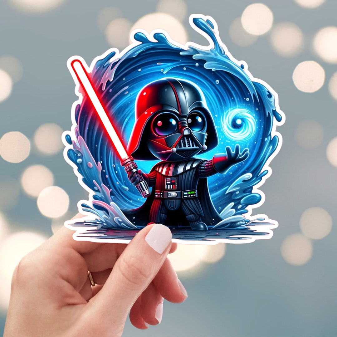 Darth Vader Sticker, Star Wars Sticker, Light Saber Sticker, Jedi ...
