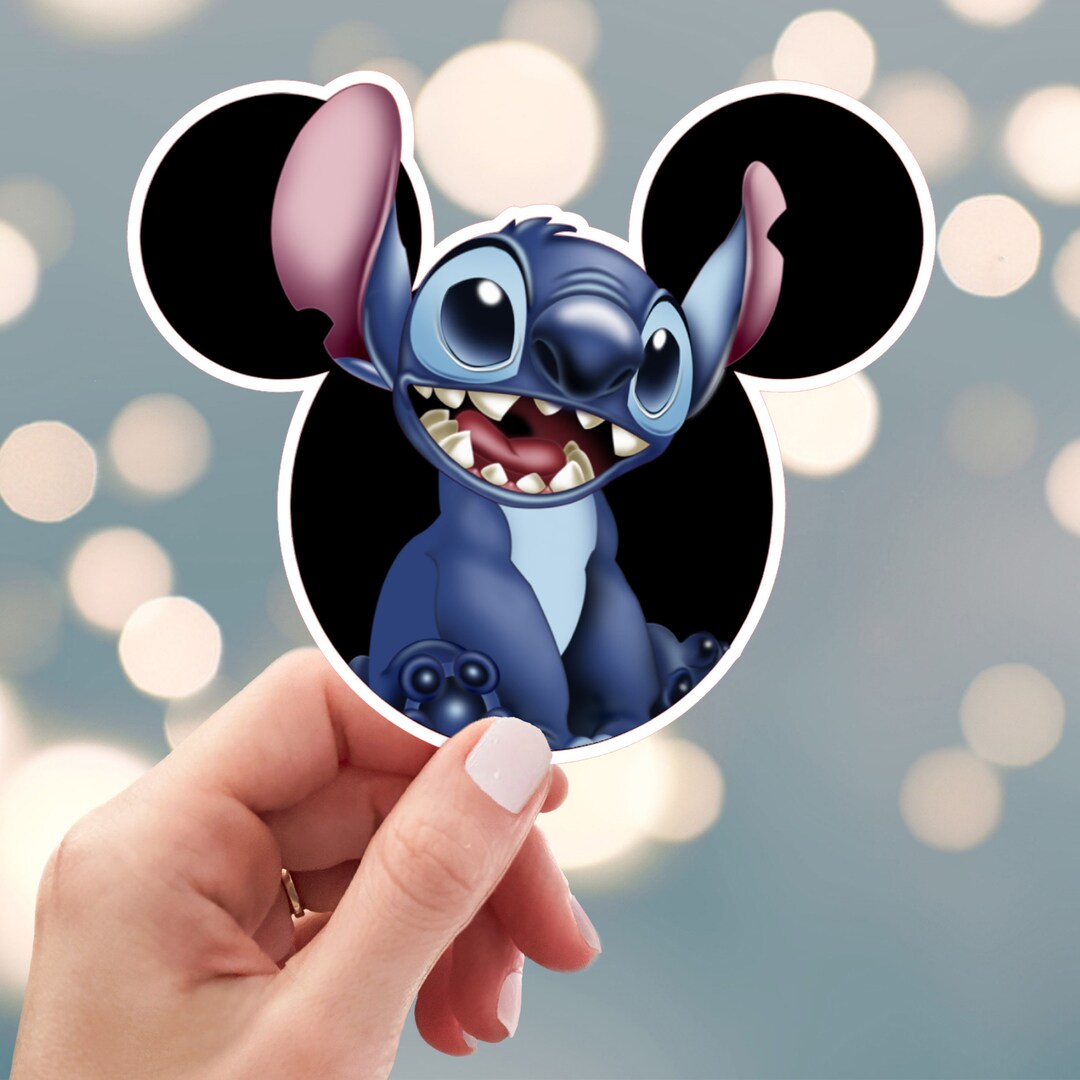 Mickey Head Sticker, Stitch Sticker, Super Hero Sticker, Mickey ...