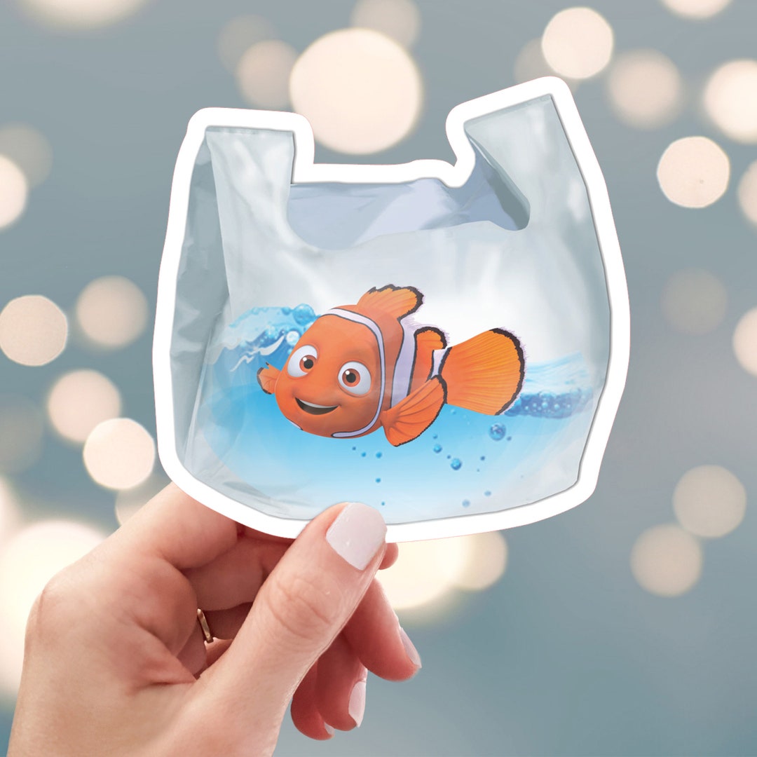 Finding Nemo Sticker, Recycle Plastic Sticker, Do No Litter Sticker ...