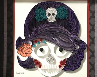 Paper Quilled Skeletons - Etsy