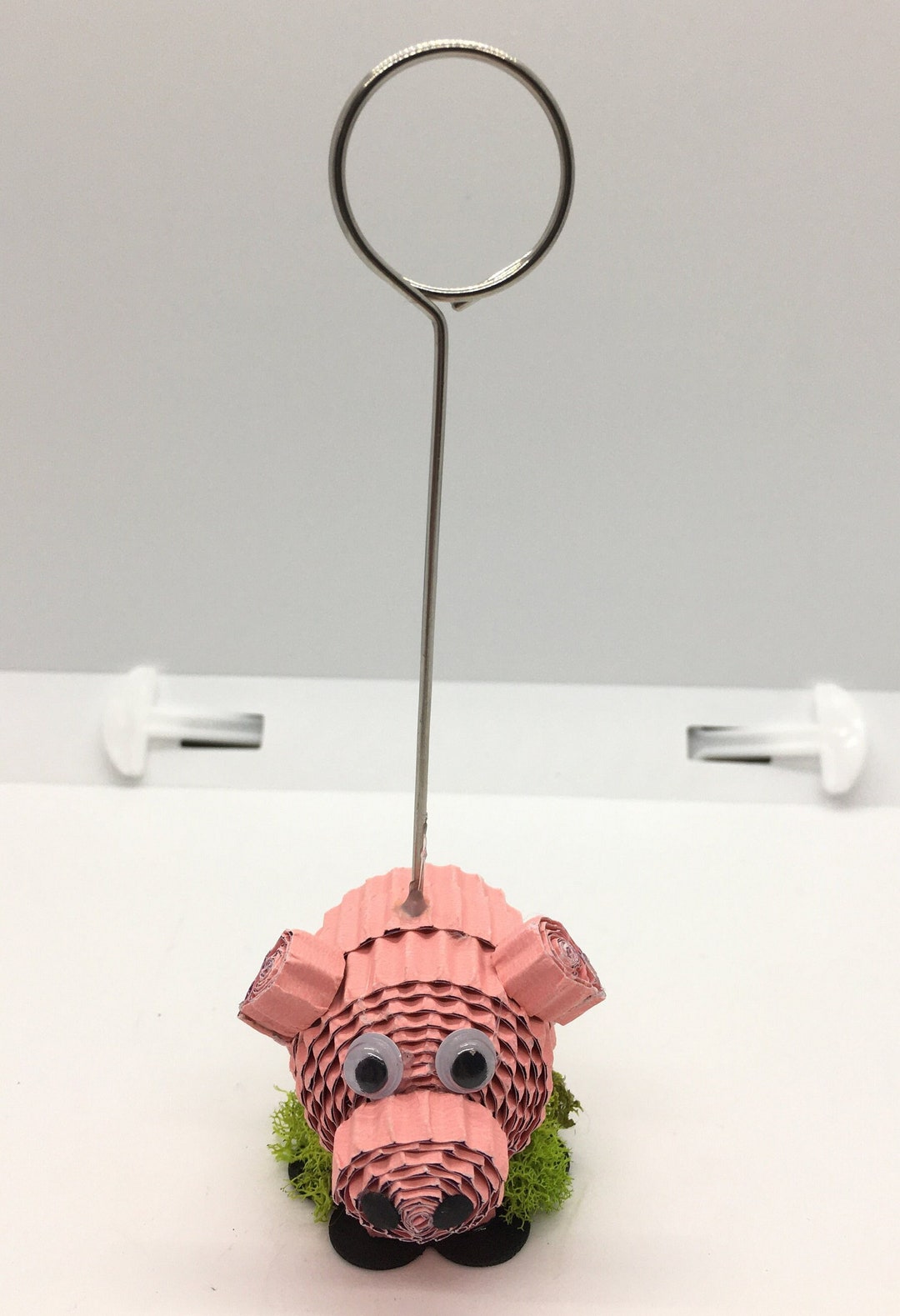 Handmade Quilling Pig Recipe Stand Party Favors Name Plate Holder - Etsy