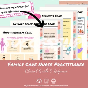 Bundle 5 Nurse Practitioner Clinical Guides/reference Family Primary Care, Pediatrics, OB/GYN ...
