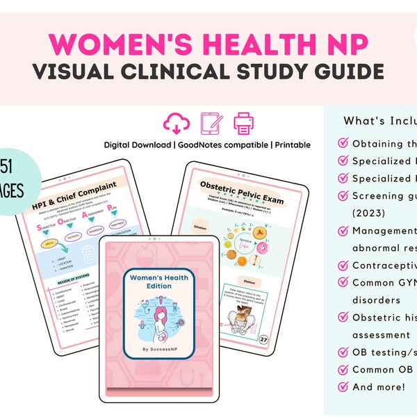 Np Study Guide - Etsy