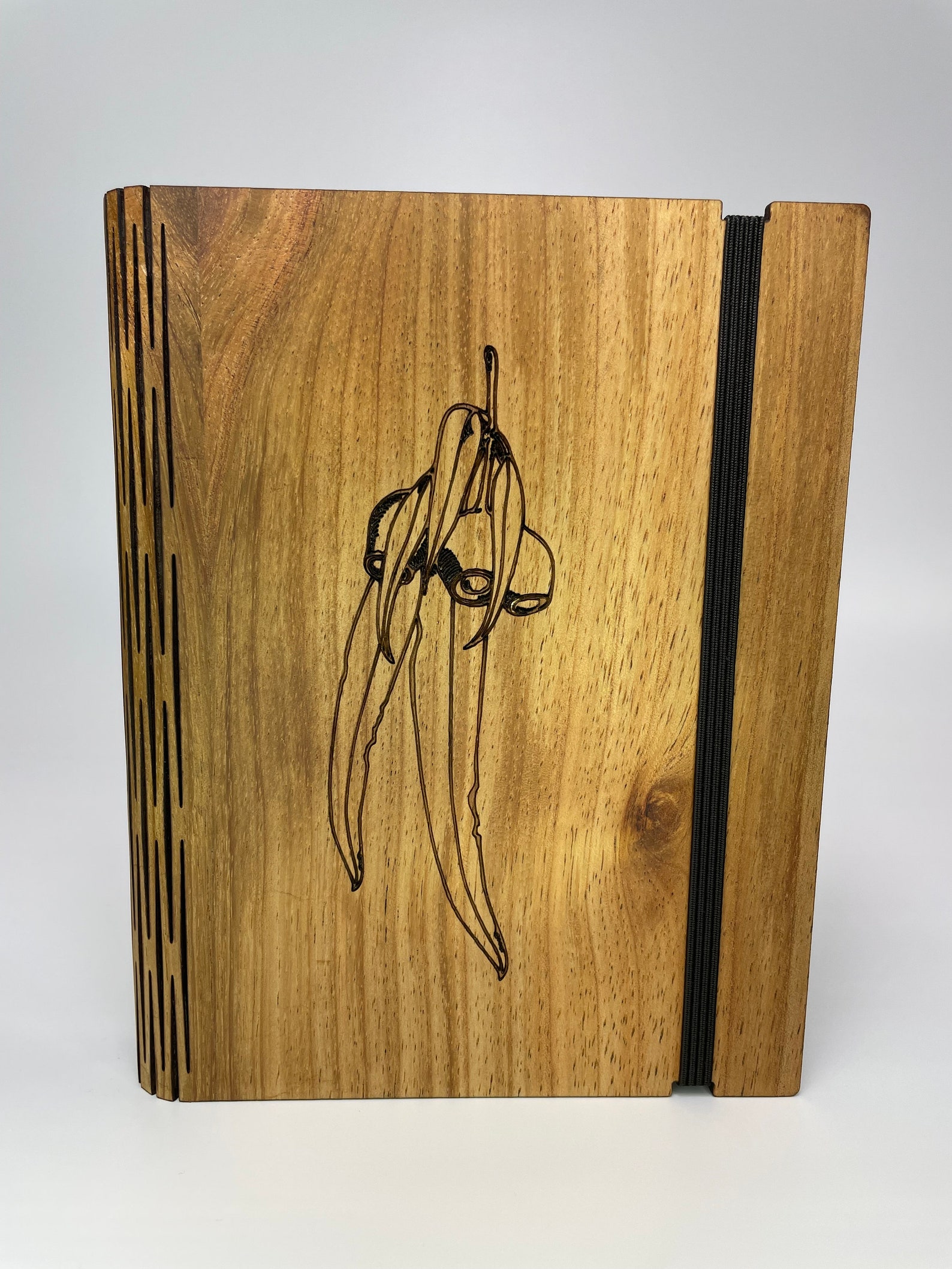 Wooden Notebook Cover Journal Cover Handmade With Personalized ...