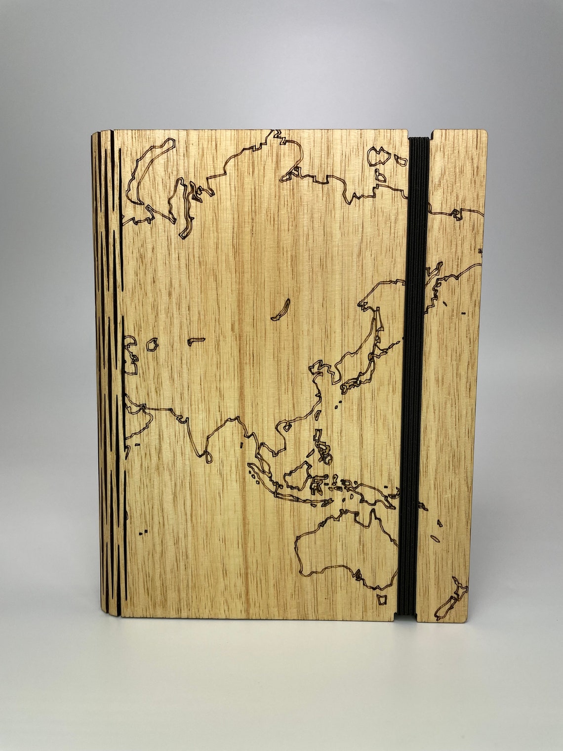 Wooden Notebook Cover Journal Cover Handmade With Personalized ...