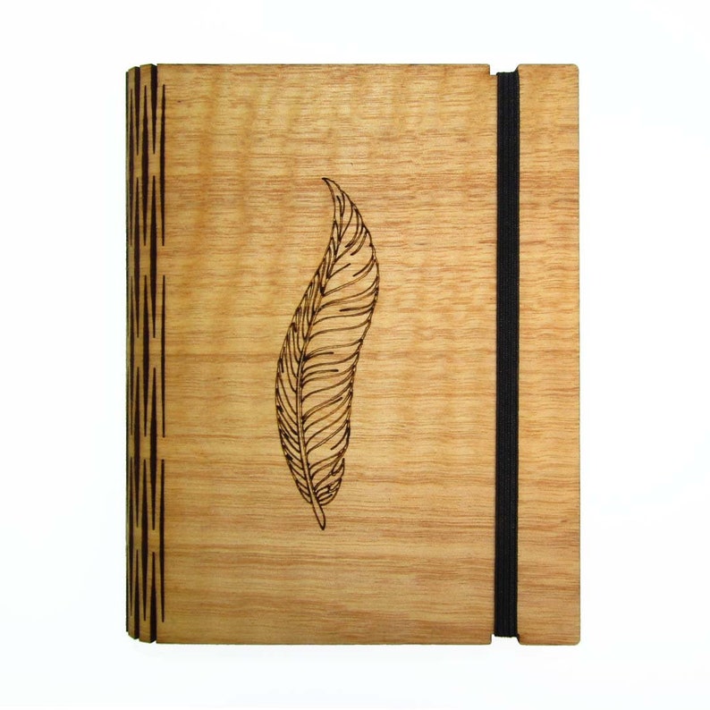 Wooden Notebook Cover Journal Cover Handmade With Personalized - Etsy