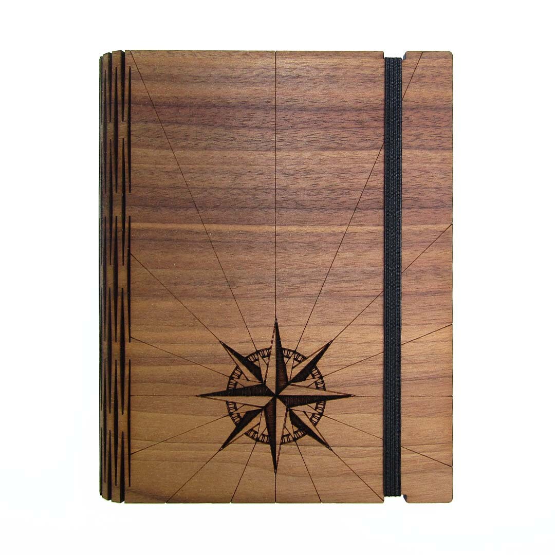 Wooden Notebook Cover Journal Cover Handmade With Personalized - Etsy