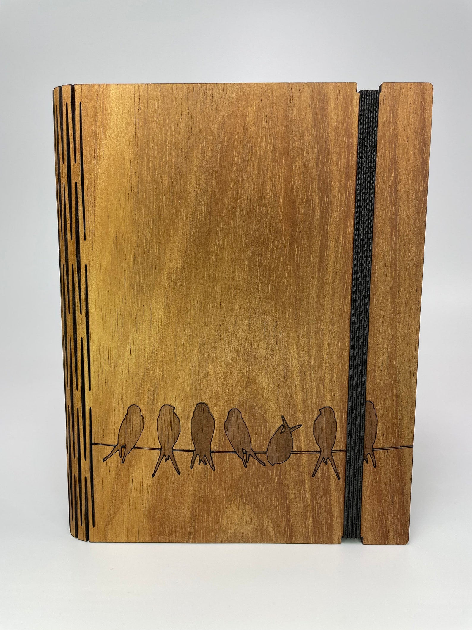 Wooden Notebook Cover Journal Cover Handmade With Personalized ...