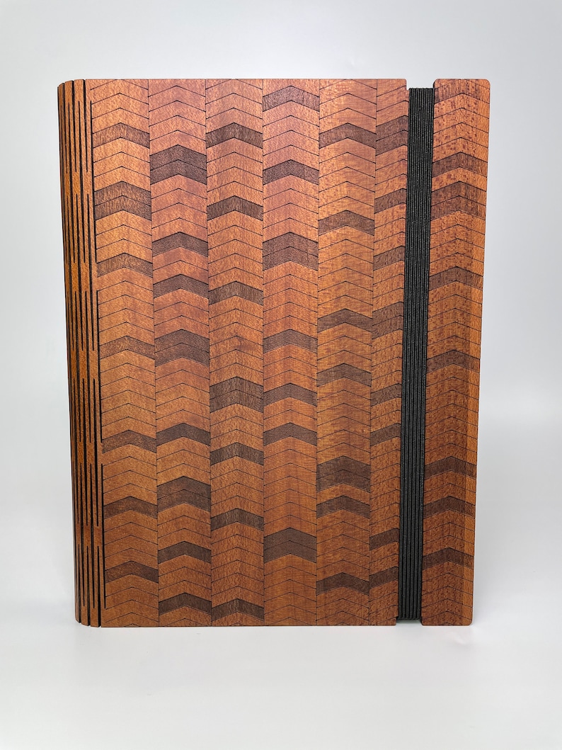 Wooden Notebook Cover Custom Engraved for A5 Notebooks Unique Gift Made ...