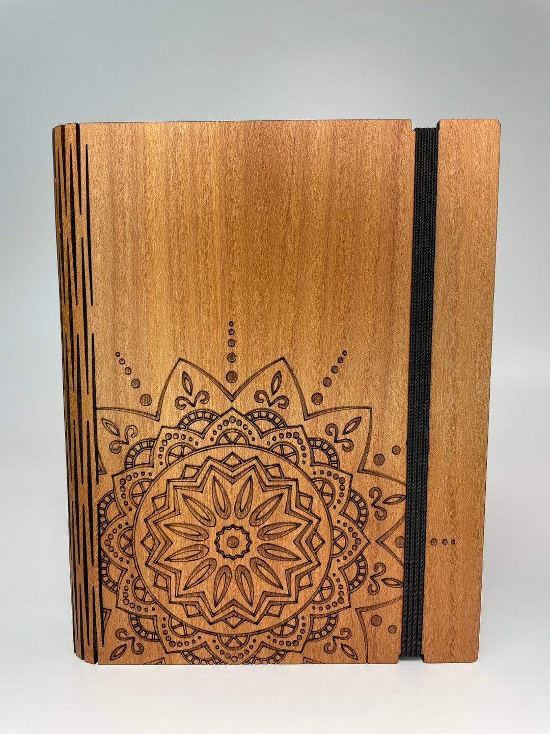 Wooden Notebook Cover Journal Cover Handmade With Personalized ...