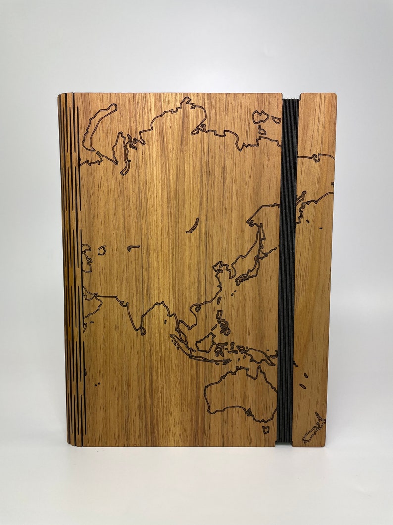 Wooden Notebook Cover Custom Engraved for A5 Notebooks Unique - Etsy