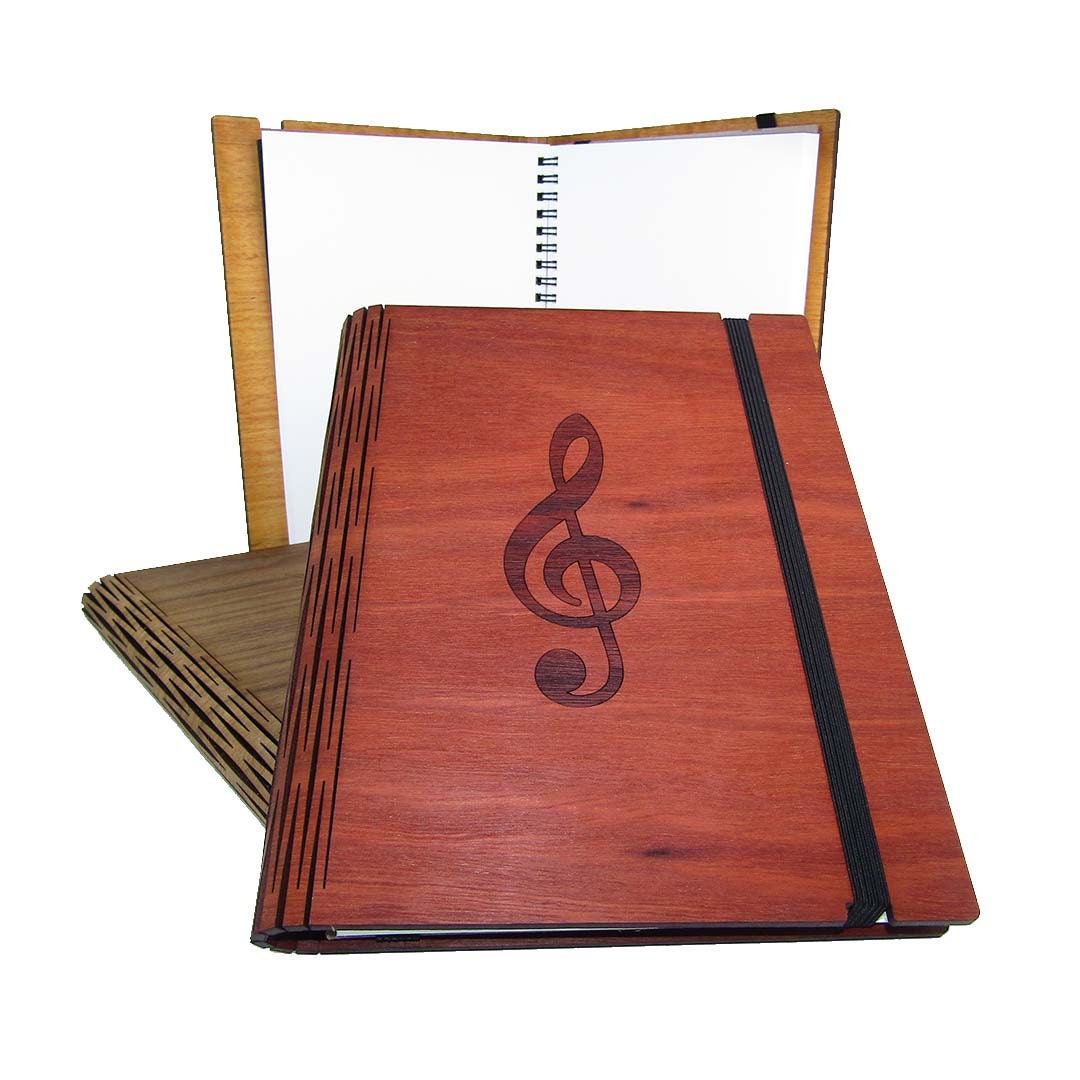 Wooden Notebook Cover Custom Engraved for A5 Notebooks Unique | Etsy