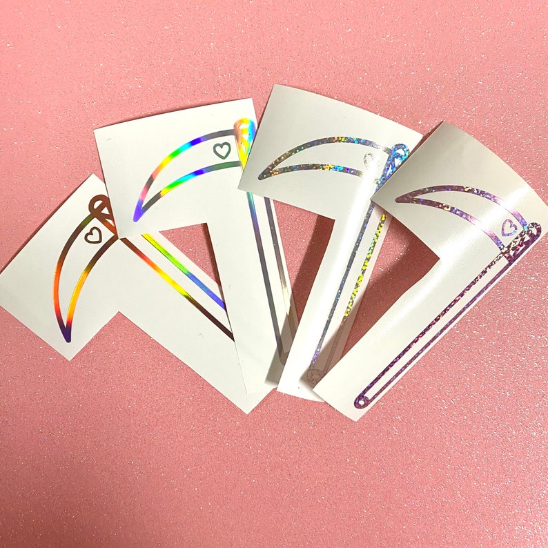 Heart Scythe Kawaii Vinyl Car Decal - Etsy