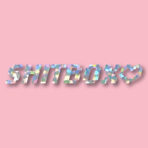 Pixel Shitbox Vinyl Car Decal - Etsy