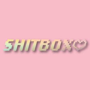 Pixel Shitbox Vinyl Car Decal - Etsy