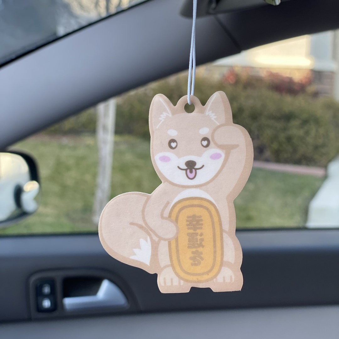 Good Luck Gojira Shiba Air Freshener - Etsy