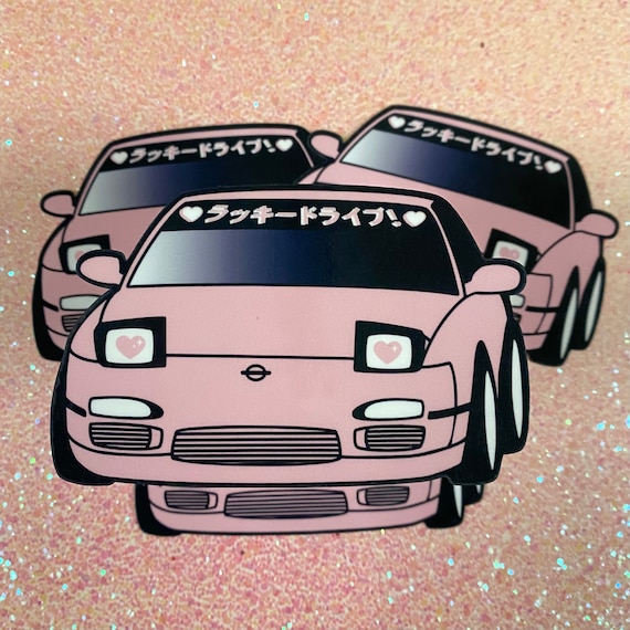 Pink 240sx 180sx Sticker | Etsy