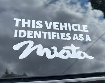 Identifies Miata - Etsy