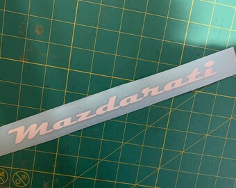 Mazdarati Sticker | Etsy