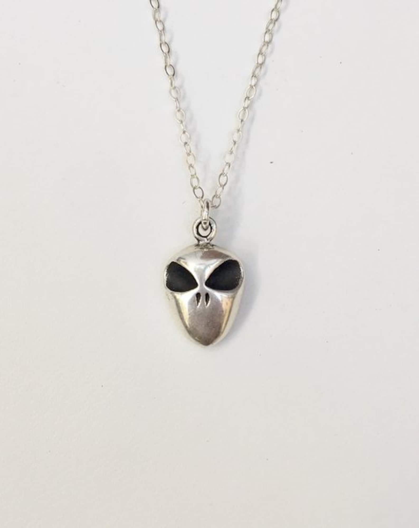 Alien Pendant, Cute Aliens, Alien Jewelry, UFO Jewelry, Dainty Jewelry ...