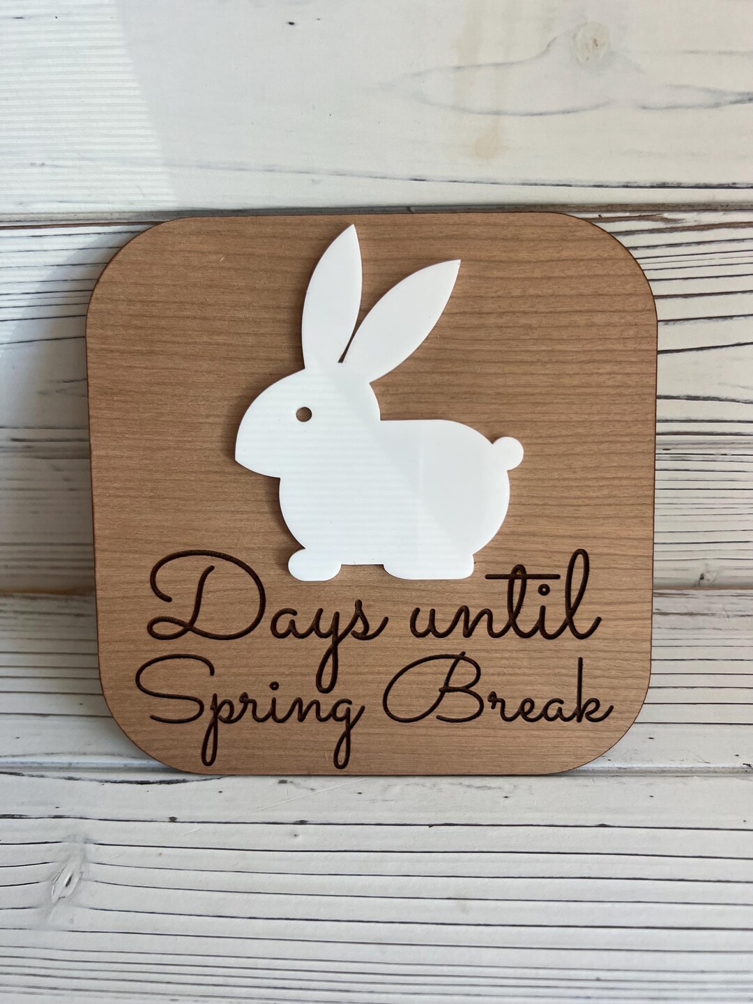 Easter Break Countdown Board, Spring Break Countdown Board, Classroom ...