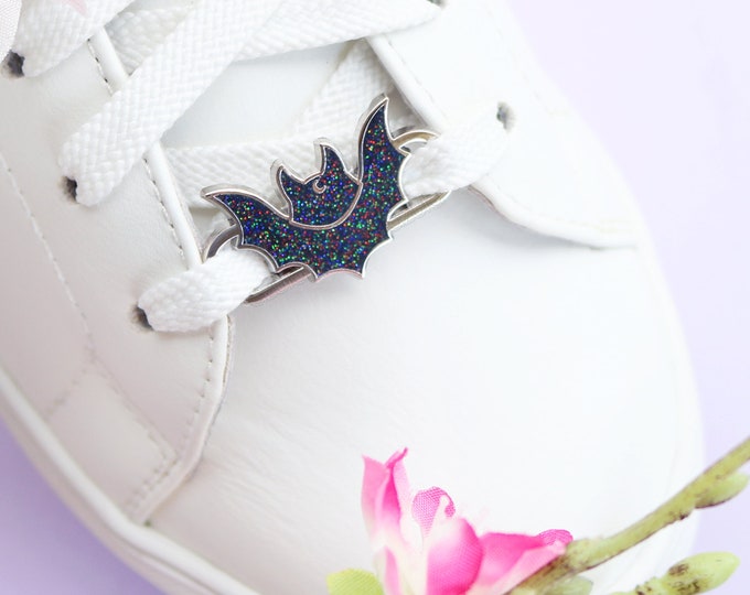 Lunar Bat Shoe Lace Charm Lace Locks Pastel Goth Skate Accessories - Etsy