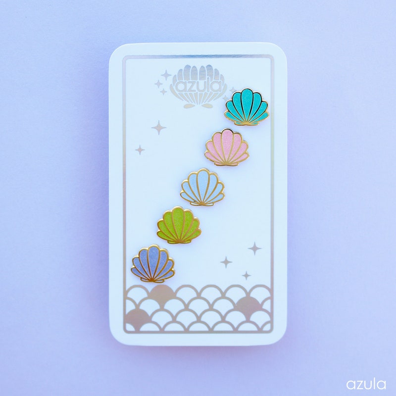 Seashell Pin - Etsy