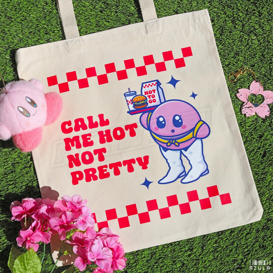 HOT TO GO | Call Me Hot Not Pretty | Tote Bag | Heavy Canvas | Organic ...