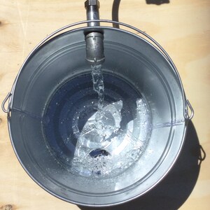 Galvanized Bucket Urinal - Etsy