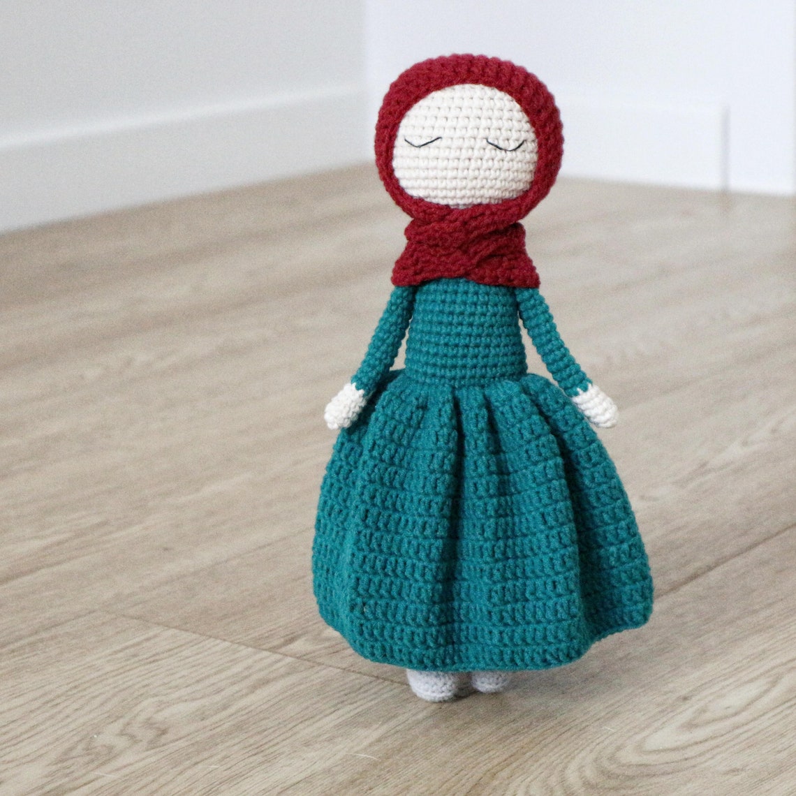 Doll in Hijab Crochet Tutorial DIY Amigurumi Toy Muslim Cute | Etsy