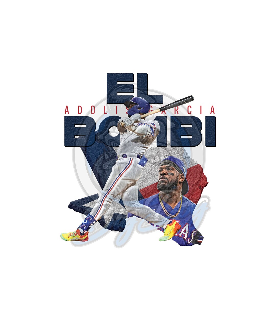 Elbombi Garcia Rangers PNG, JPG Digital Download - Etsy