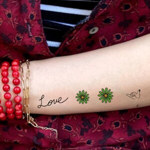 Tiny Tattoo / Set of 13 Temporary Tattoo / Temporary Tattoo / Tattoo ...