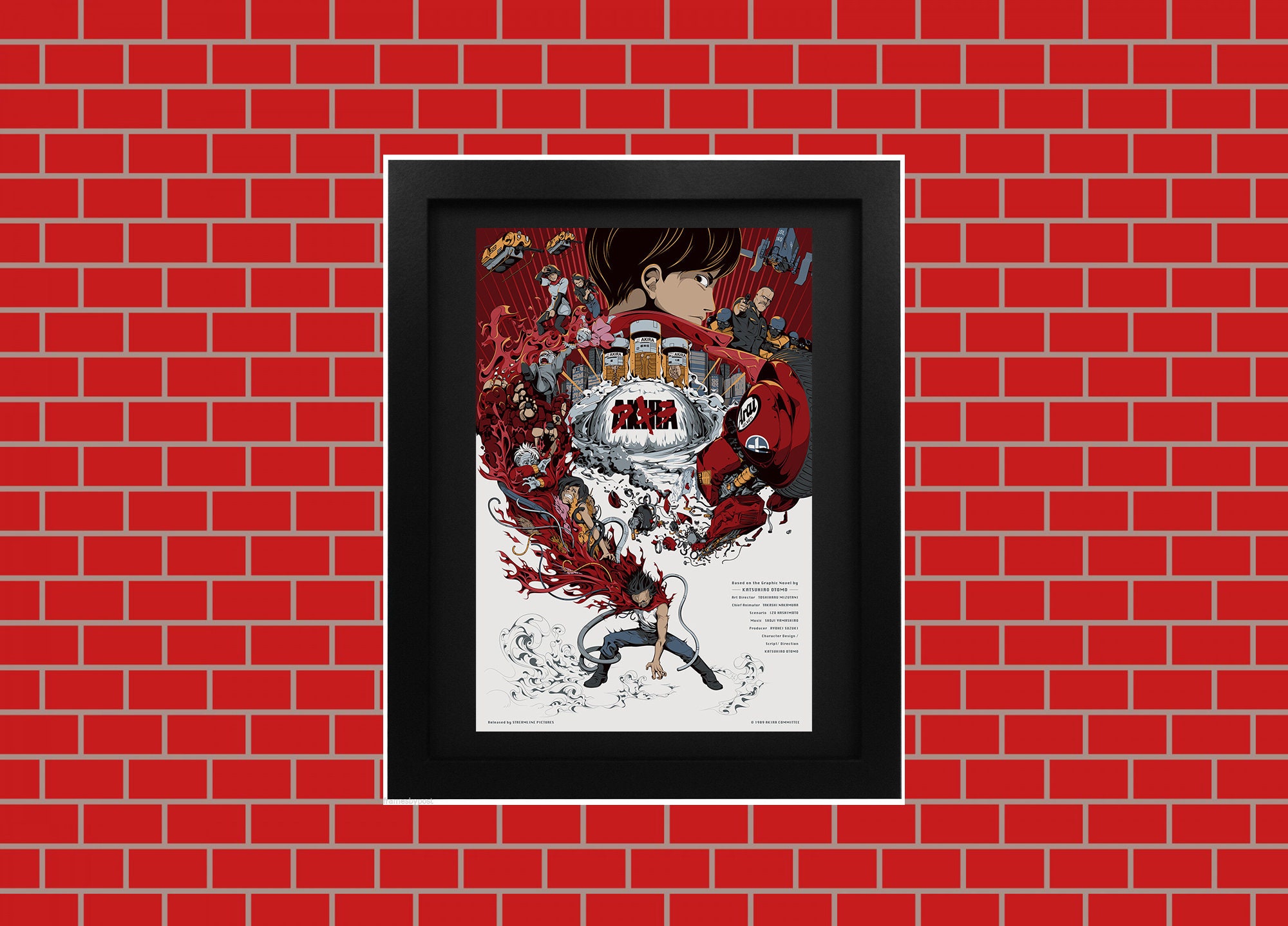 Akira Transformation movie Poster | Etsy