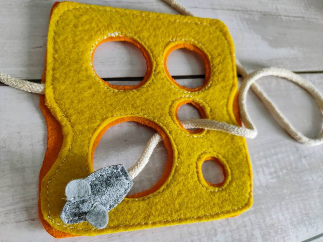 Cheese and Mouse Fine Motor Skill Game. Sensory Bin. Montessori ...