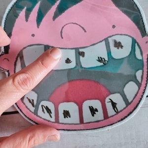 Teeth Cleaning Game ( Erasable Pen Included ), Didactic Game, Juego ...