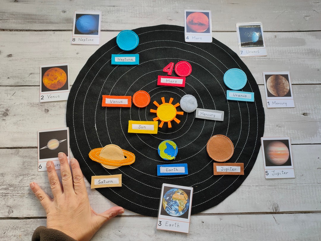 Solar System Game ( Planets, Cards and Tags Included) Avaliable in ...