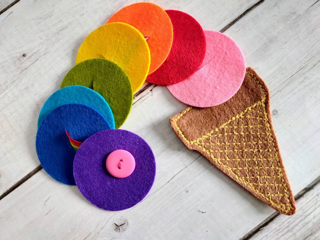 Buttoning Game, Rainbow Activity Game, Fine Motor Skills, Primary and ...