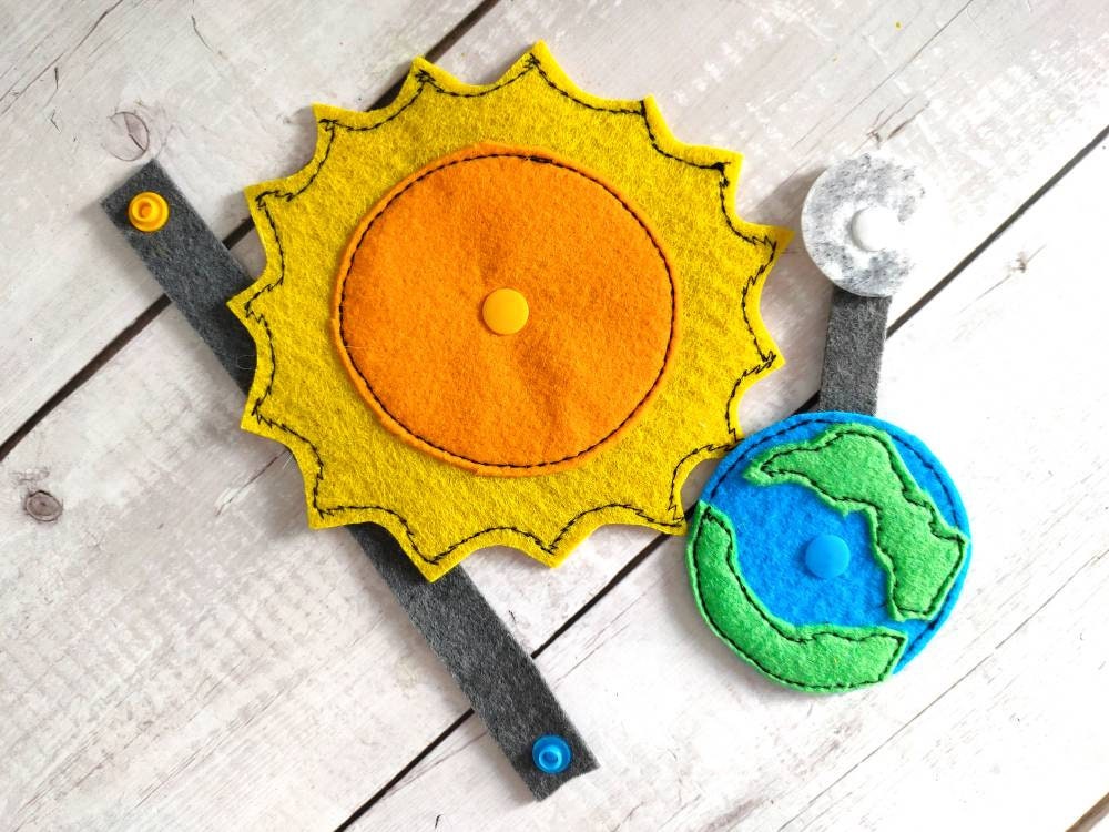 Solar System Game. Moon and Earth Eclipses Moon Phases Game. - Etsy