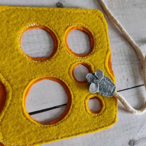 Cheese and Mouse Fine Motor Skill Game. Sensory Bin. Montessori ...