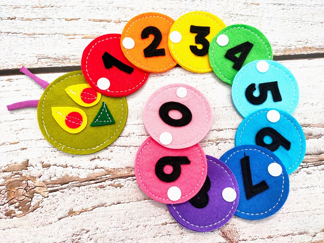 The Very Hungry Caterpillar Snap Buttoning Game Fine Motor - Etsy Australia